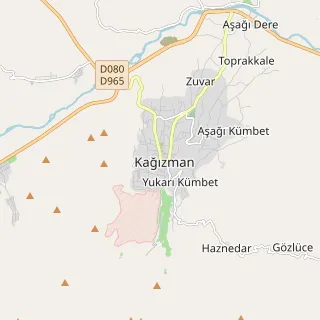 Kars İl Haritası | Merkez ve İlçeler, Fiziki, Siyasi, Mahalle ve Köyler